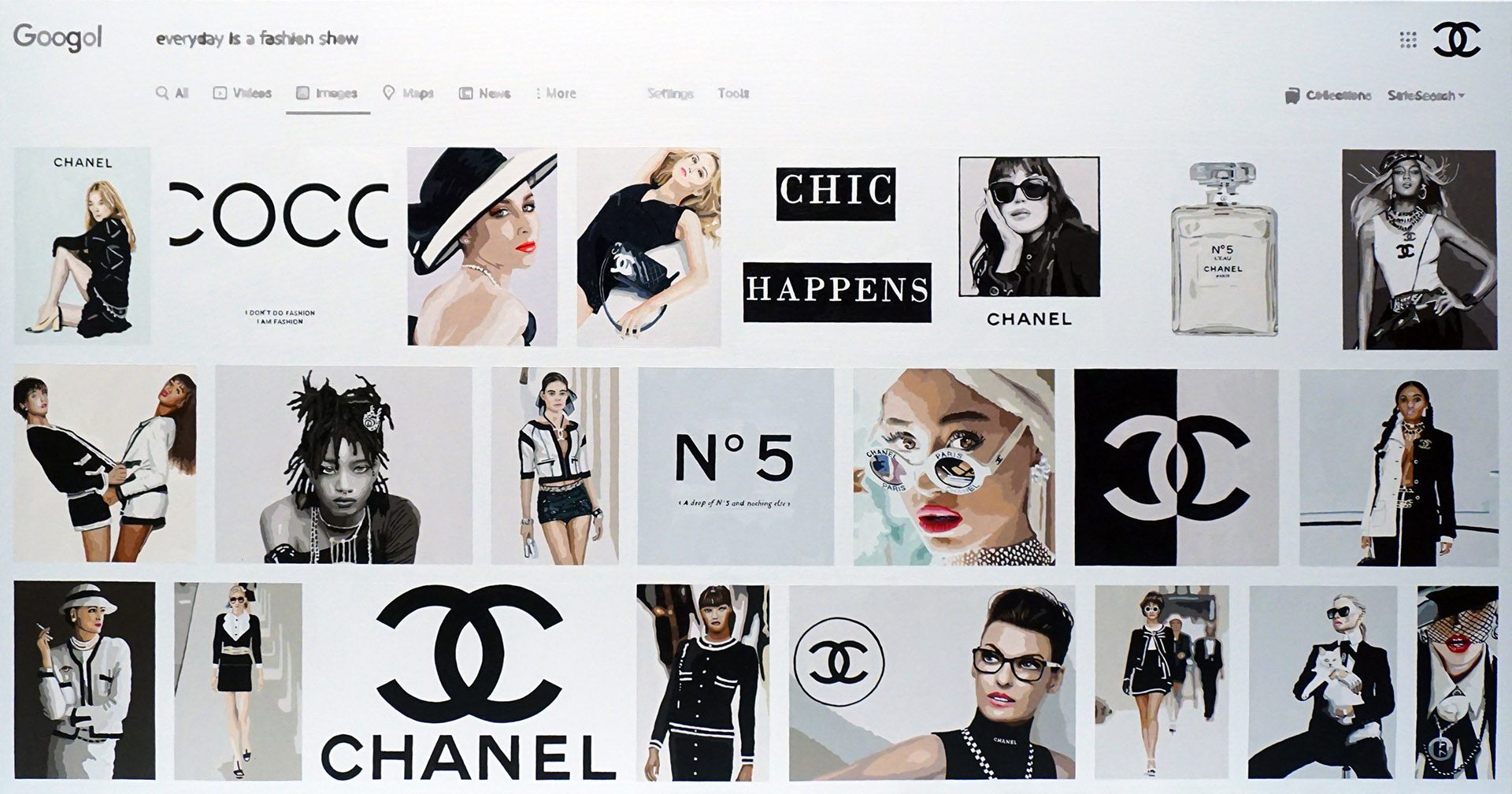 everyday is a fashion show | PYTHONGALLERY